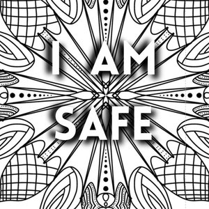 Printable Daily Affirmations Coloring Book Positive Affirmations ...