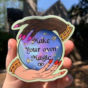 Psychic Ball Sticker | Make Your Own Magic | Witch, Halloween, Magical ...