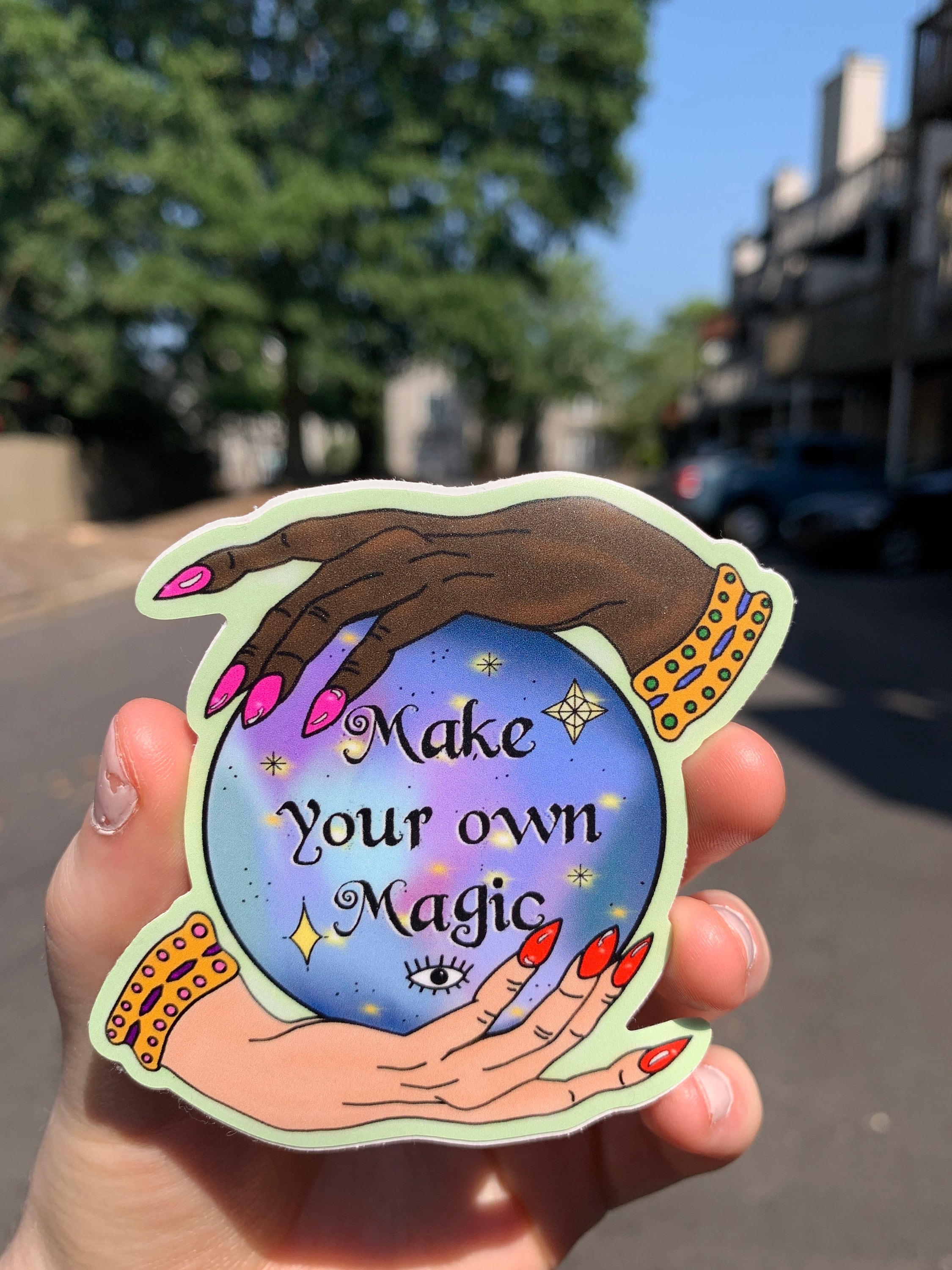 Witch Aesthetic Sticker Halloween Sticker Magical Sticker Celestial ...