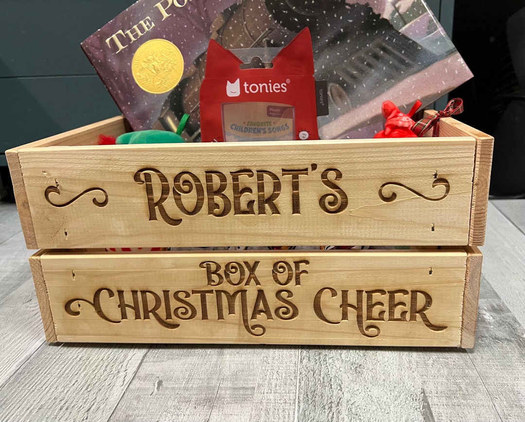 Box of Christmas Cheer for Kids | Personalized Christmas Countdown Box ...