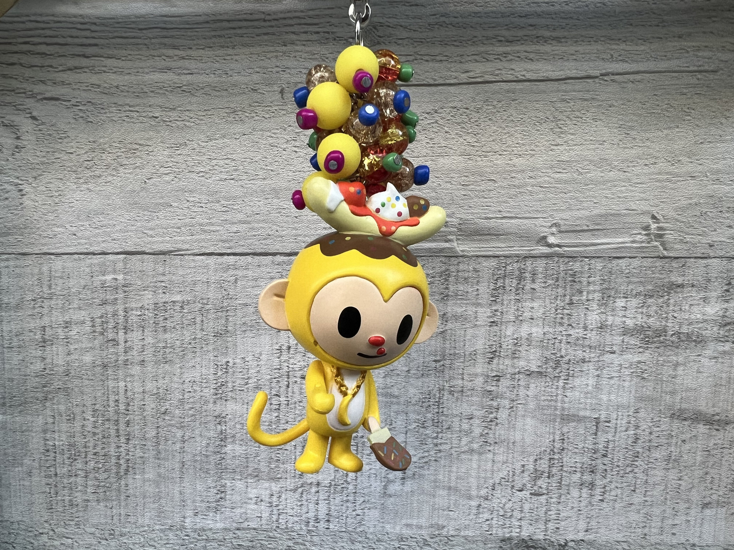 Custom Tokidoki Banana Split Monkey Keychain Toki Doki Key - Etsy