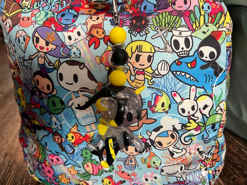 Custom Tokidoki Electra Mermicornio Keychain | Toki Doki Key Fob ...