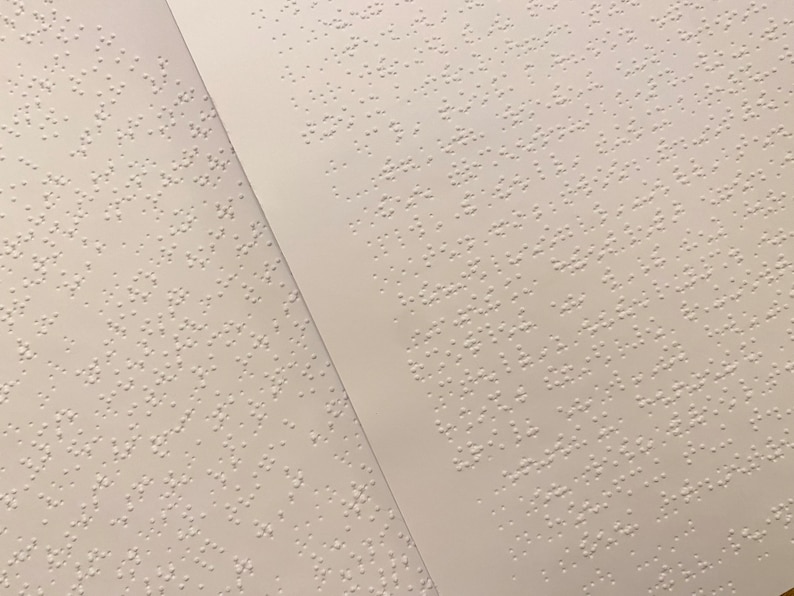 Braille Paper - Etsy