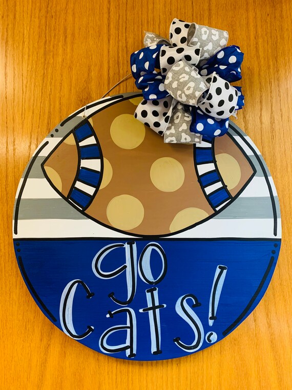 Football School Spirit Door Hangers - Etsy