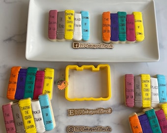 STL File-stacked Books Cookie Cutter-large 4 Inches - Etsy