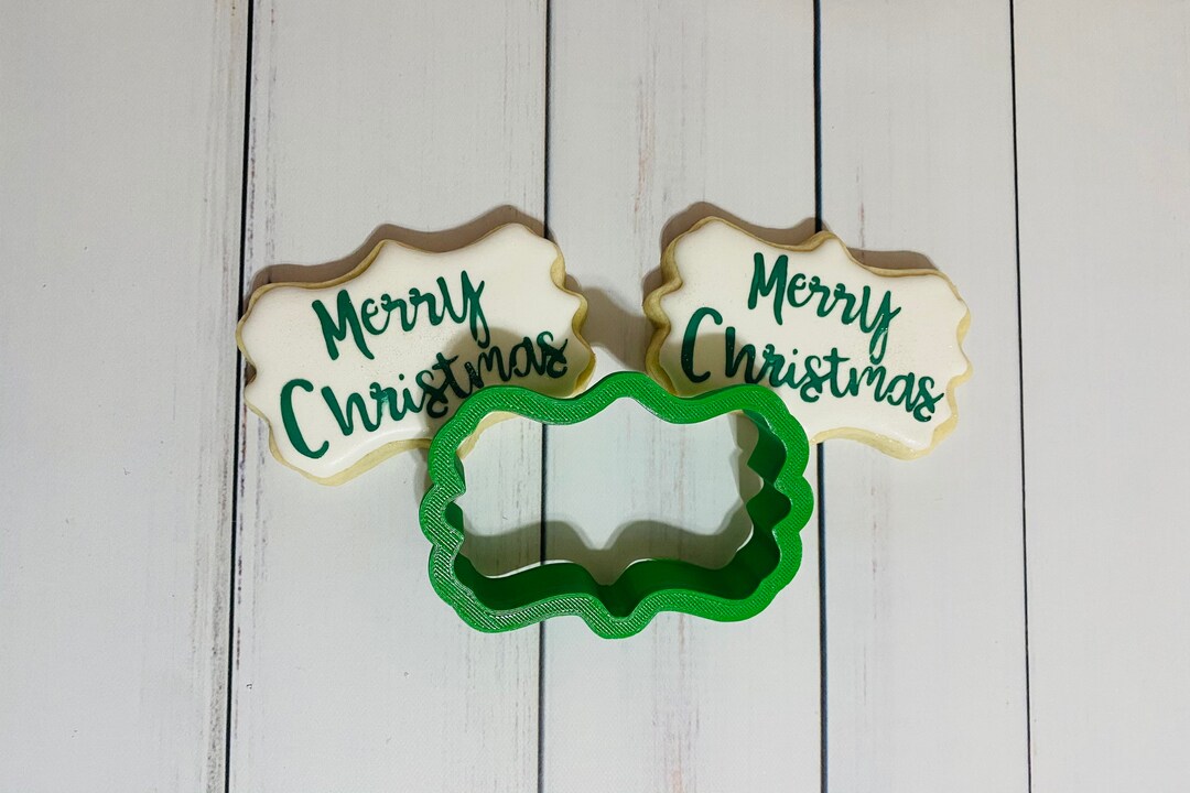 The Name Plaque Cookie Cutter - Etsy