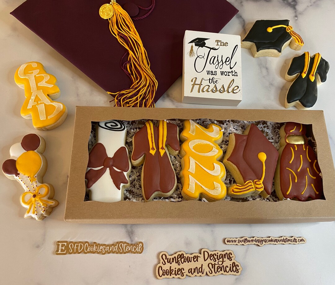 Graduation Decorated Cookie Set - Etsy