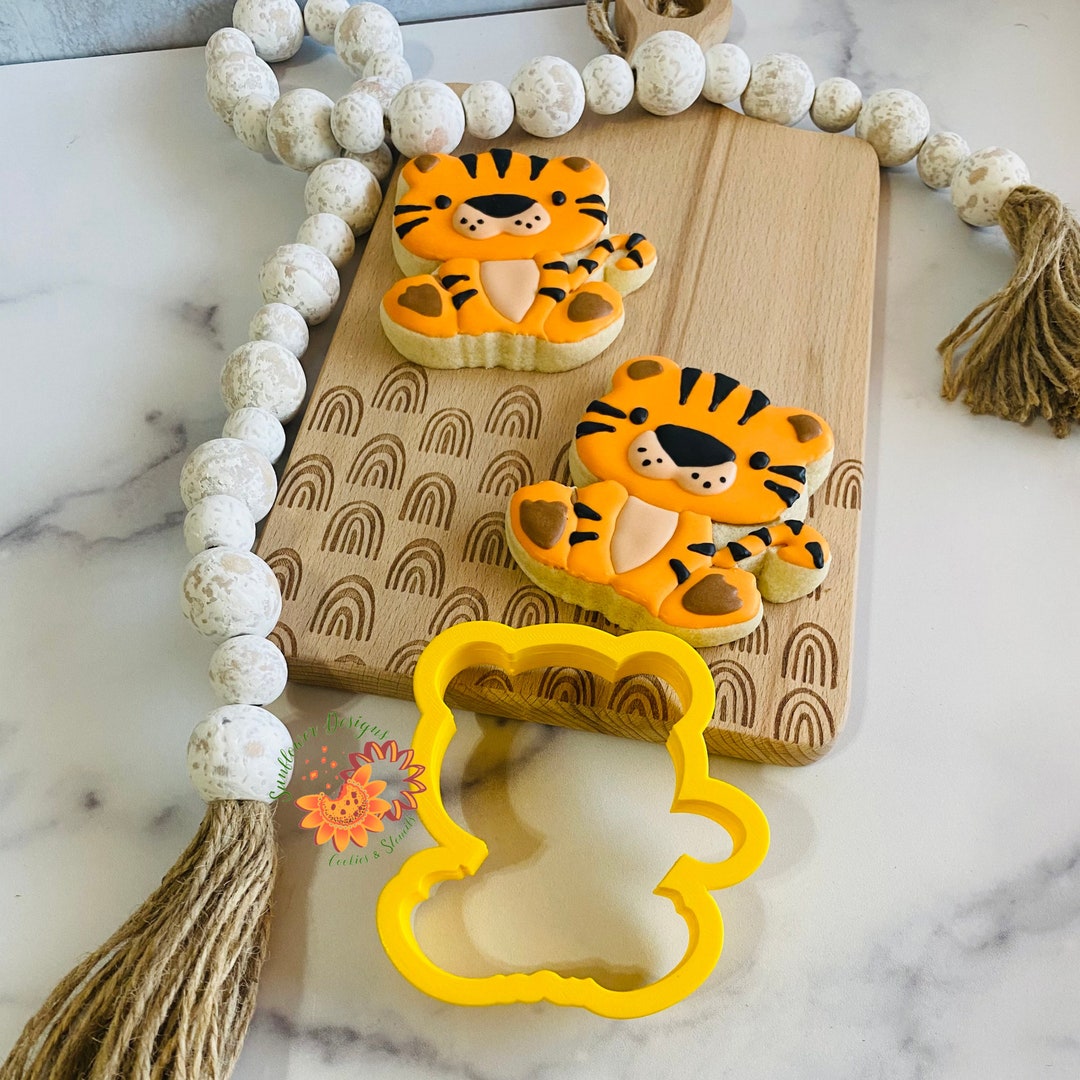Baby Tiger Cookie Cutter - Etsy