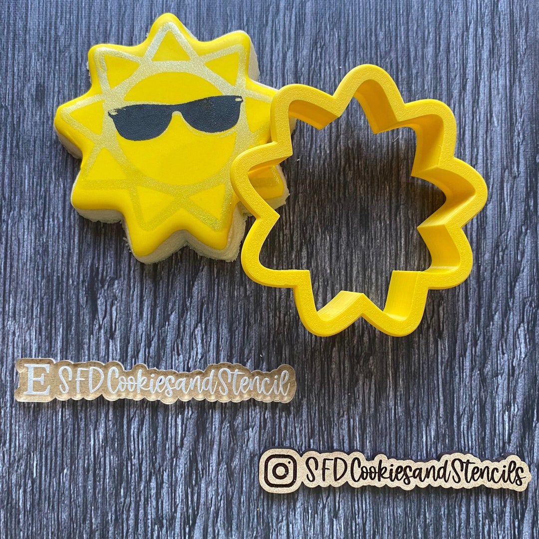 Sunshine Cookie Cutter - Etsy