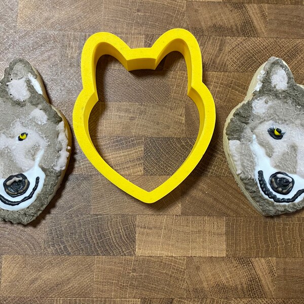 Wolf Cookie - Etsy