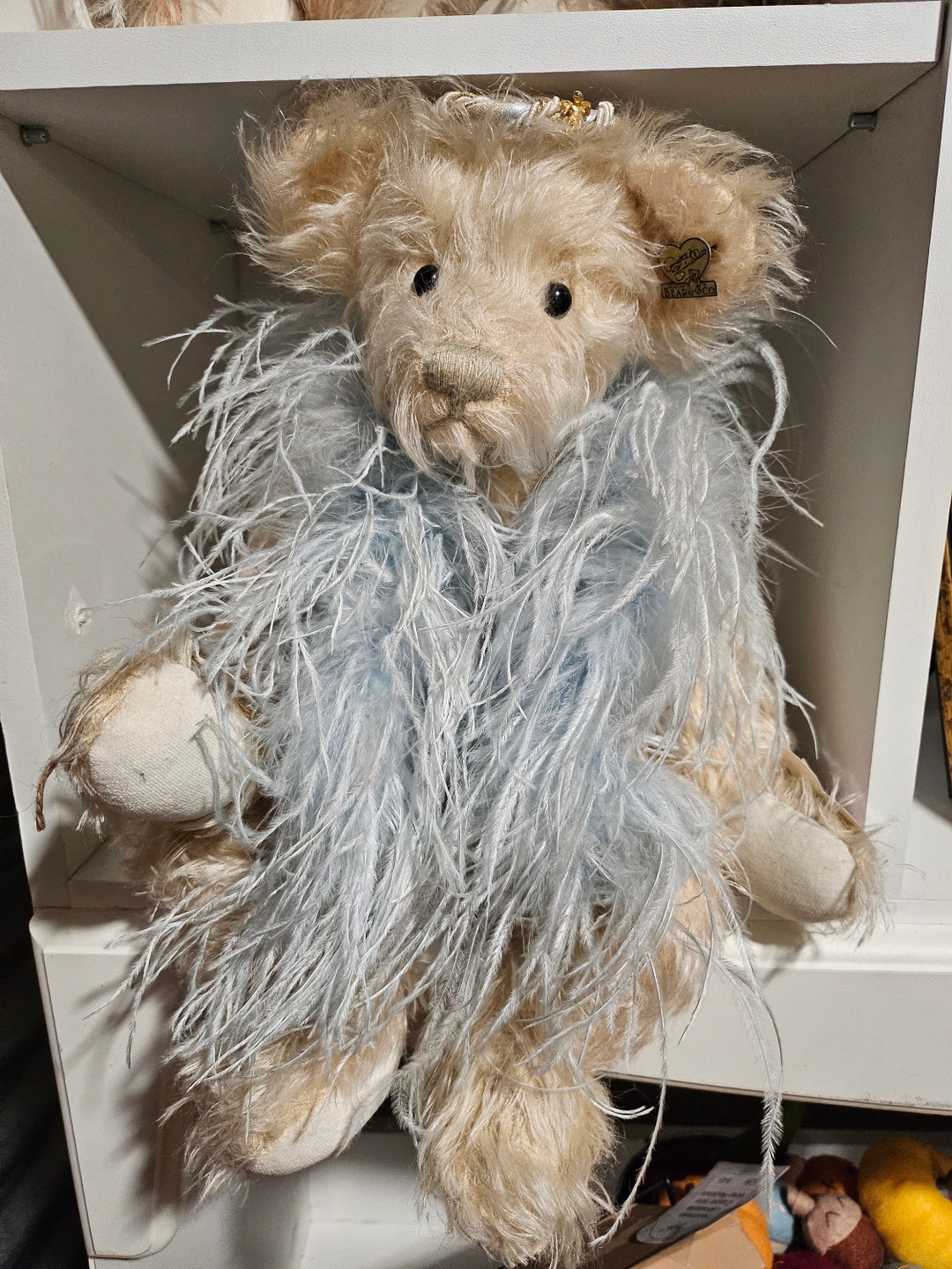 Vintage Annette Funicello Faith Pink Angel Bear Collectable - Etsy