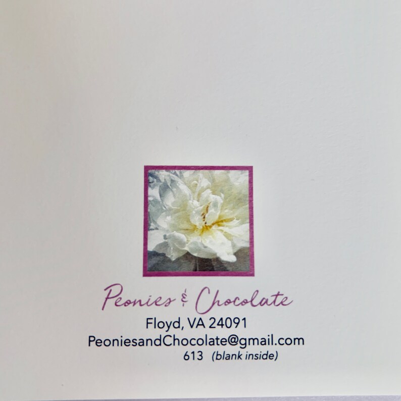 Blue Ridge Mountains Watercolor Card 643 Blank Inside All Occasion ...