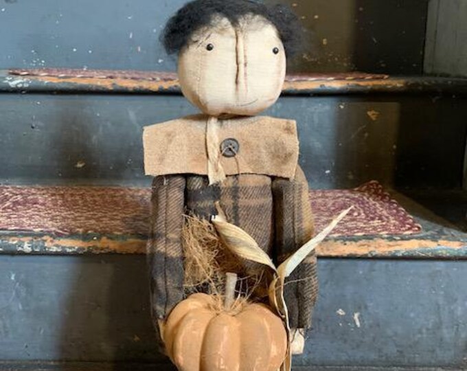 Handmade Primitive Pilgrim Man - Etsy