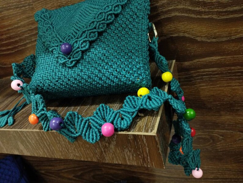 Macrame Bag, Handmade Bag, Gift for Her, Macrame Shoulder Bag, Handbag ...