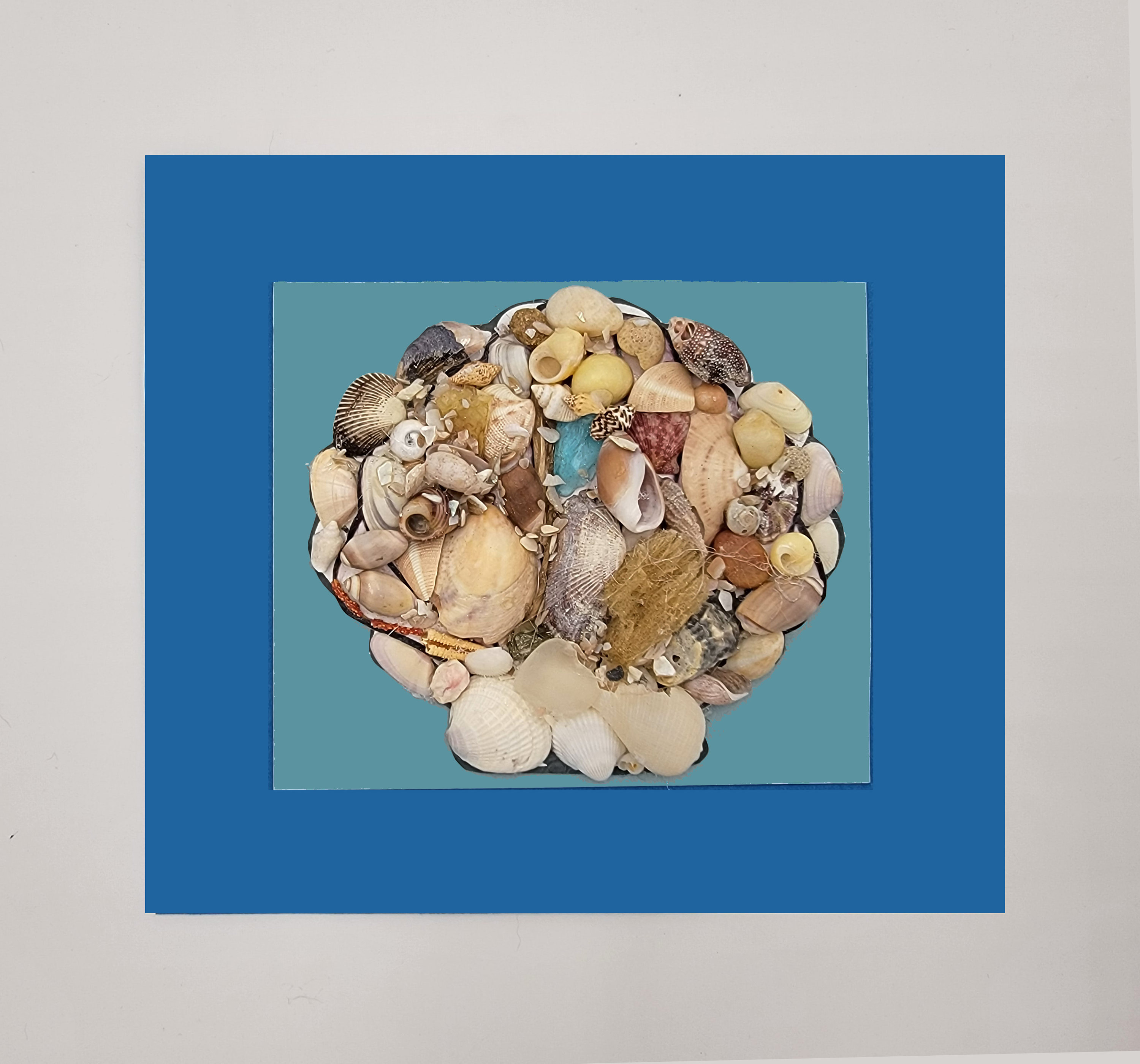 DIY Kid's Beach Craft Seashells PRINTABLE Instant Download Beach ...