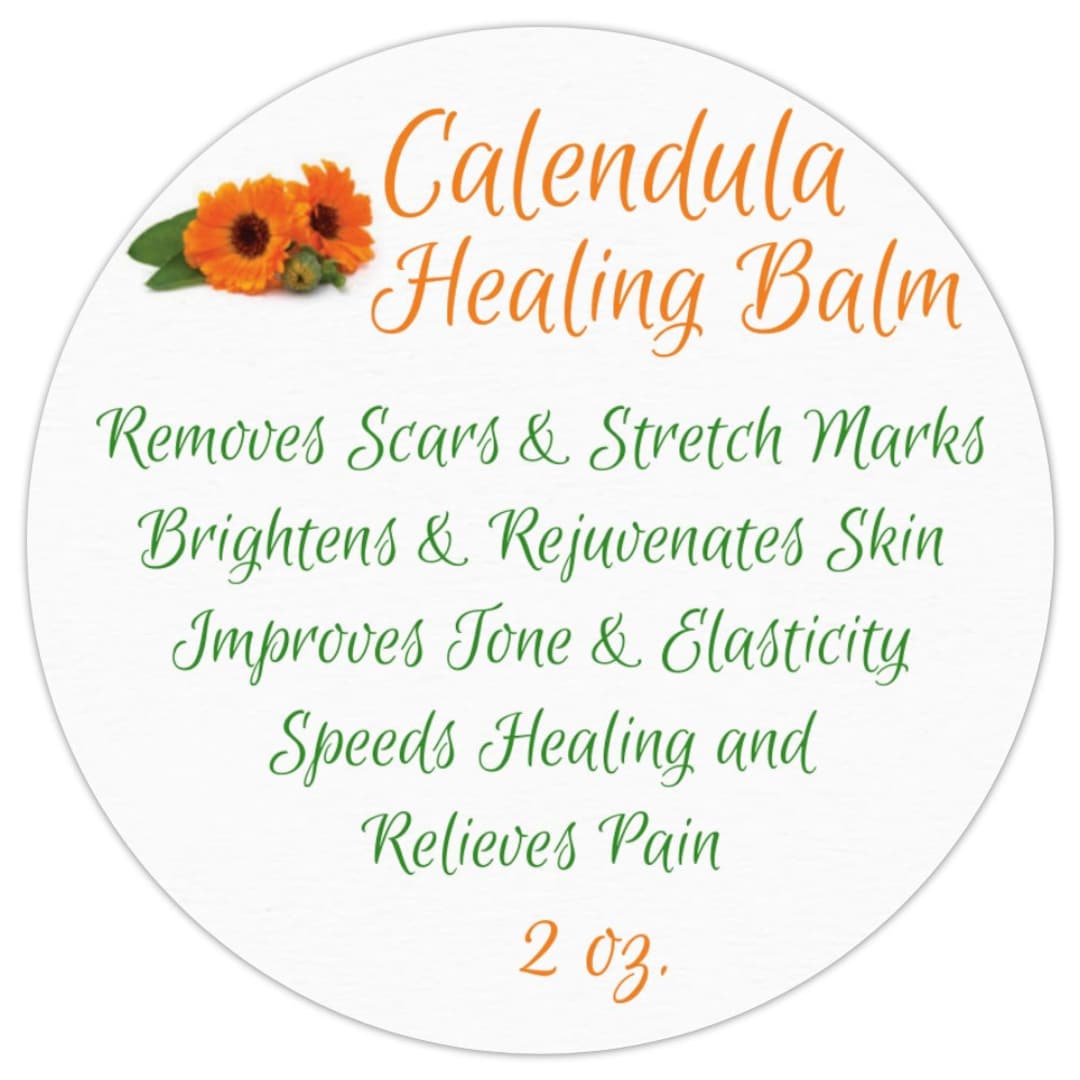 Calendula Healing Balm Removes Scars, Repairs Skin, Clears Infections ...