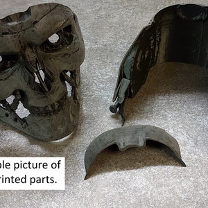 Terminator Cosplay Helmet STL 3D File for 3D Printing Free Foam ...