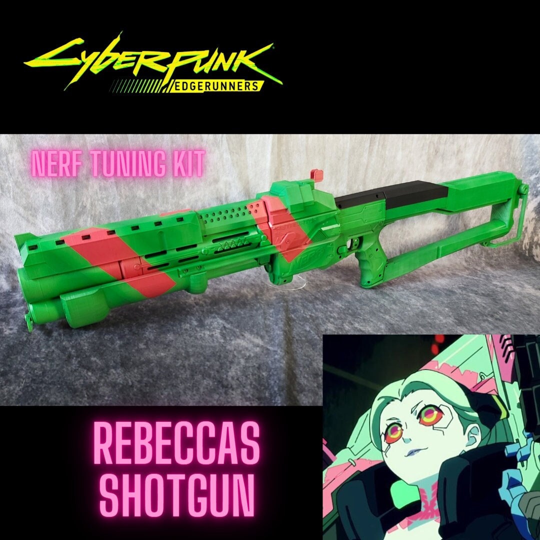 Nerf Mod Kit Rebecca's Shotgun for Nerf Retaliator 3D Print Set - Etsy