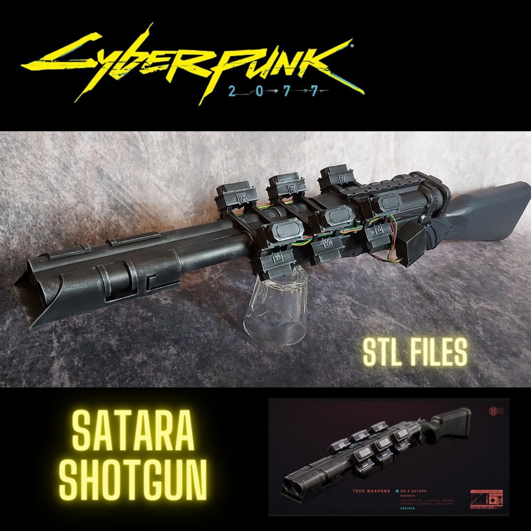 Cyberpunk Shotgun