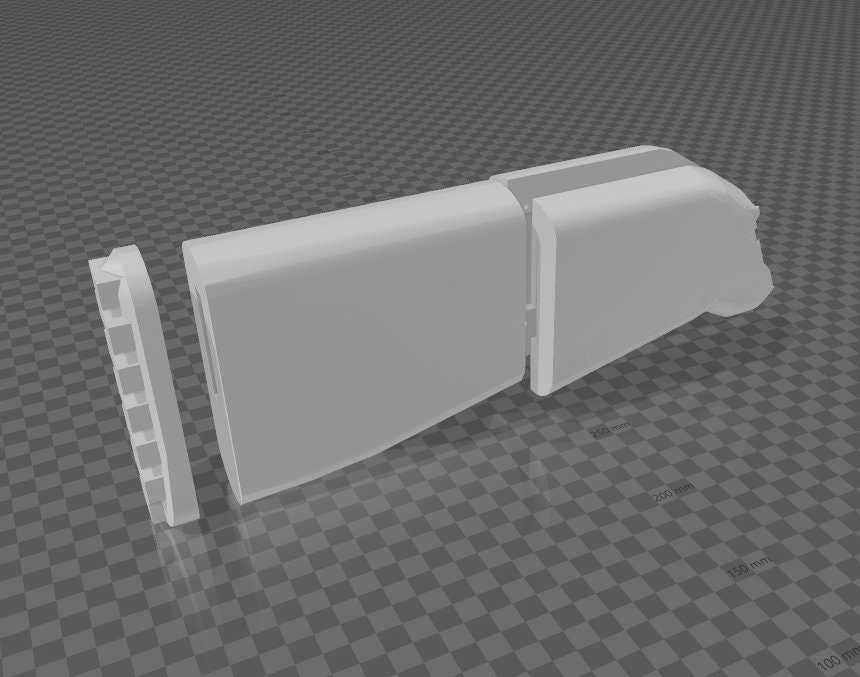 Nerf Mod Cyberpunk 2077 Shotgun STL 3D Files for 3D Printing, Files for ...