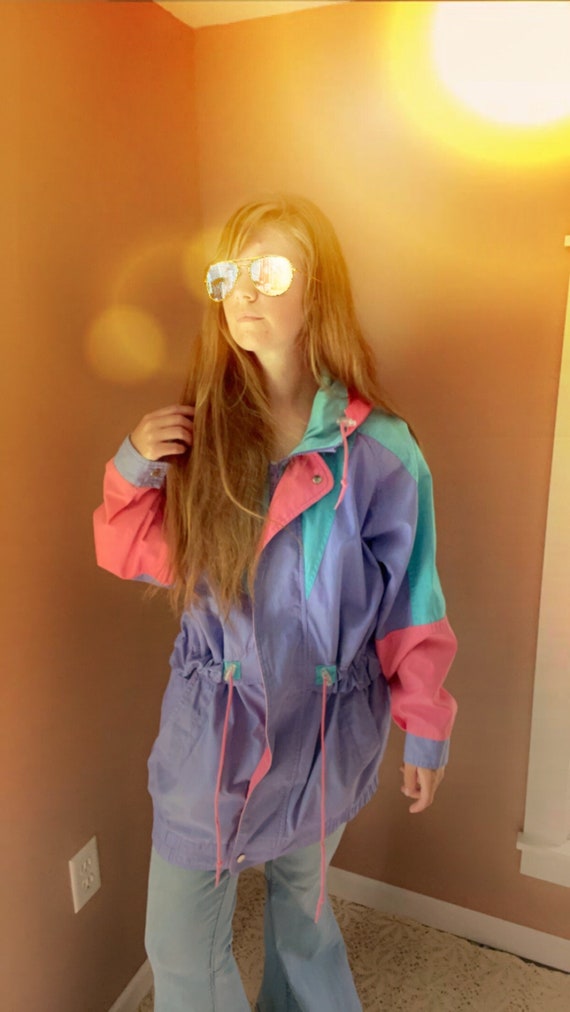 Vintage Pastel Color Block Gem