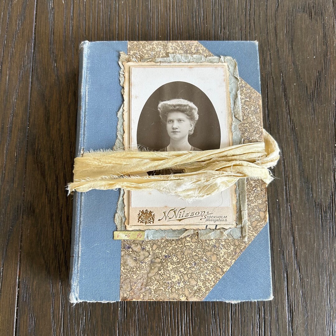 Nora, a Hardcover Junk Journal Made From Repurposed Book From 1892 - Etsy