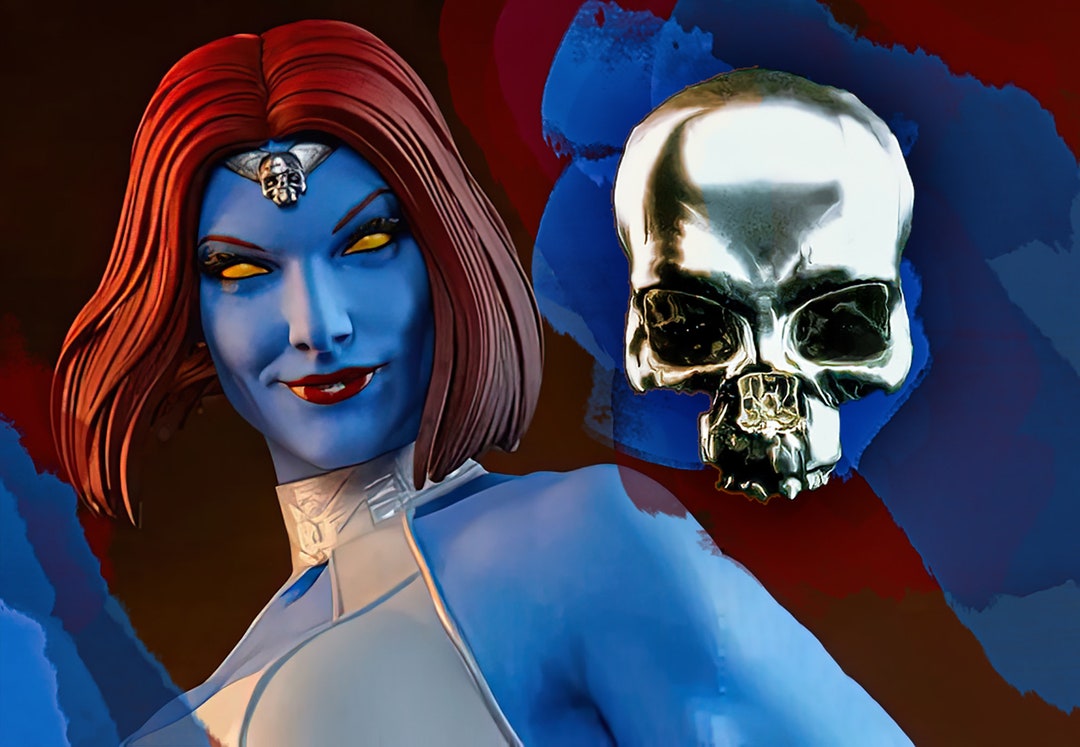 Cosplay - Mystique Headpiece for 3d Print - Etsy