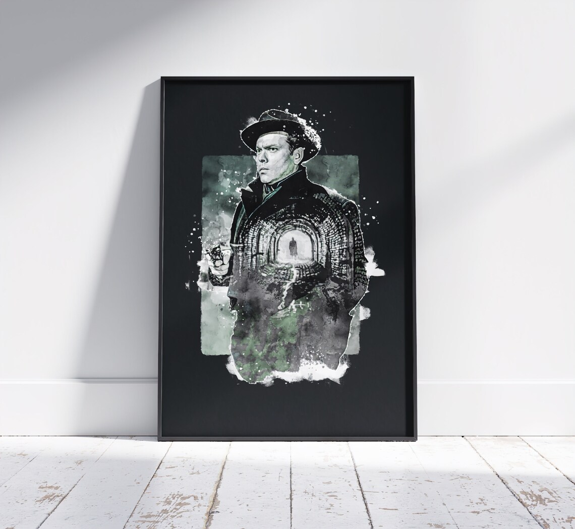 The Third Man Poster,art Print, Wall Decoration, Wall Art, Fashion ...