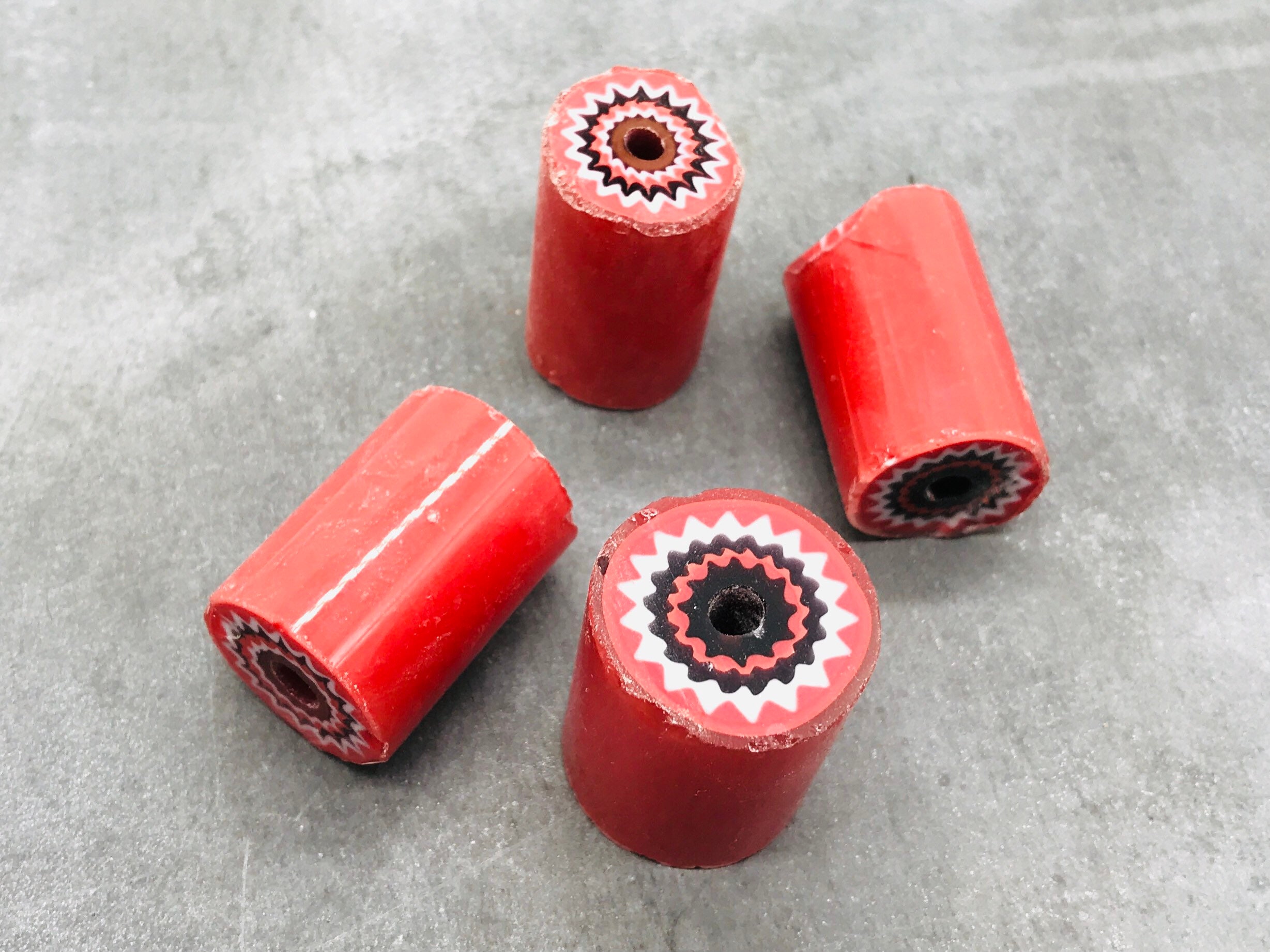 Rare Large Chevron Cane Glass Cane for Rosetta Bead Venetian - Etsy