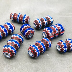 Rare Large Indian Chevron Bead, Vintage Chevron Bead, Rare Indian ...