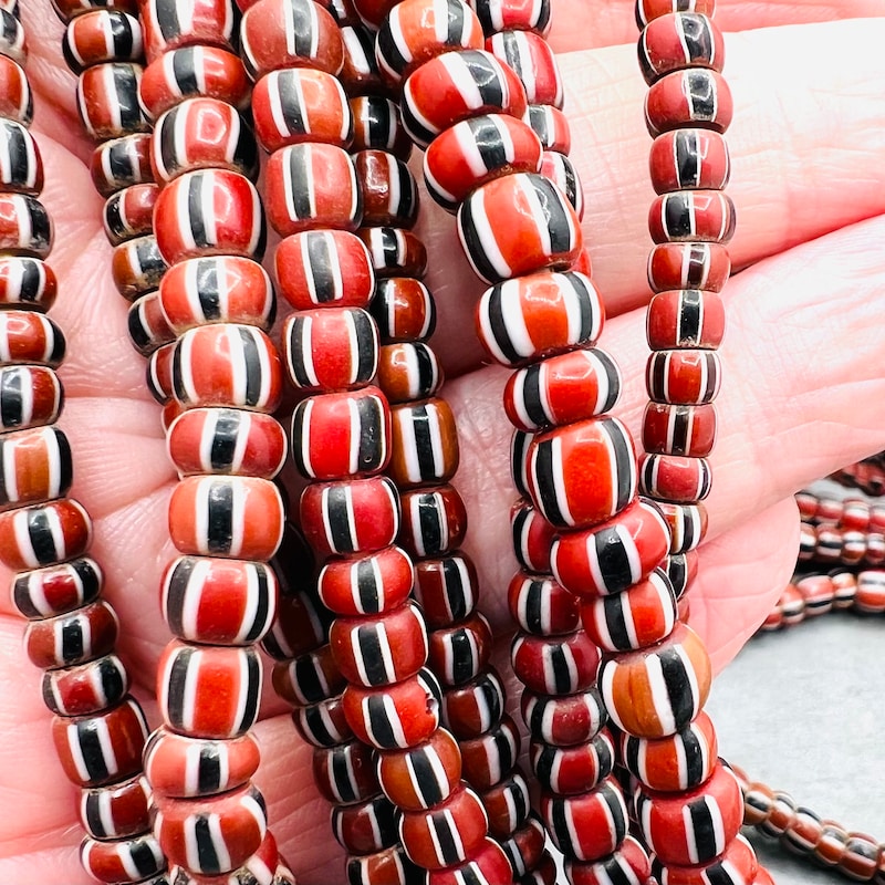 Striped Trade Beads - Etsy