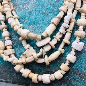 Ancient Shell Beads Strand, Old Shell Beads, Strand With Old African ...