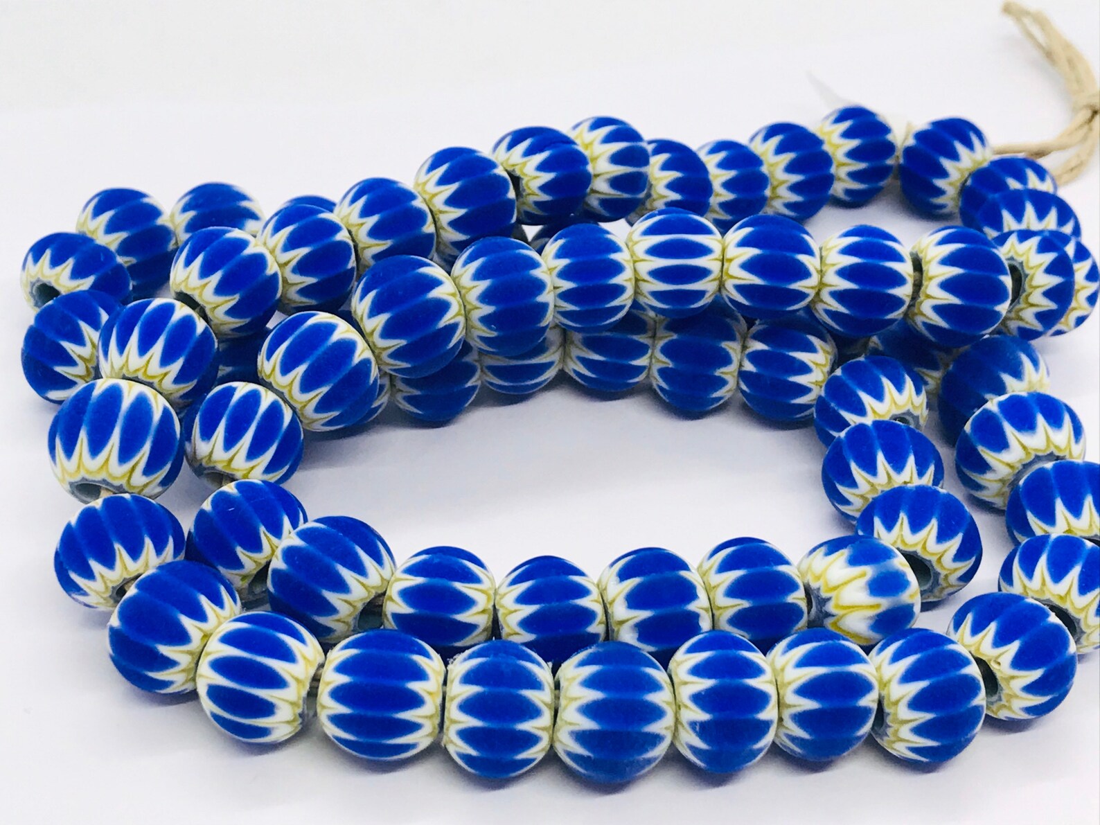 Rare Old Chevron Bead, Vintage Murano Glass Bead From an Old Stock ...