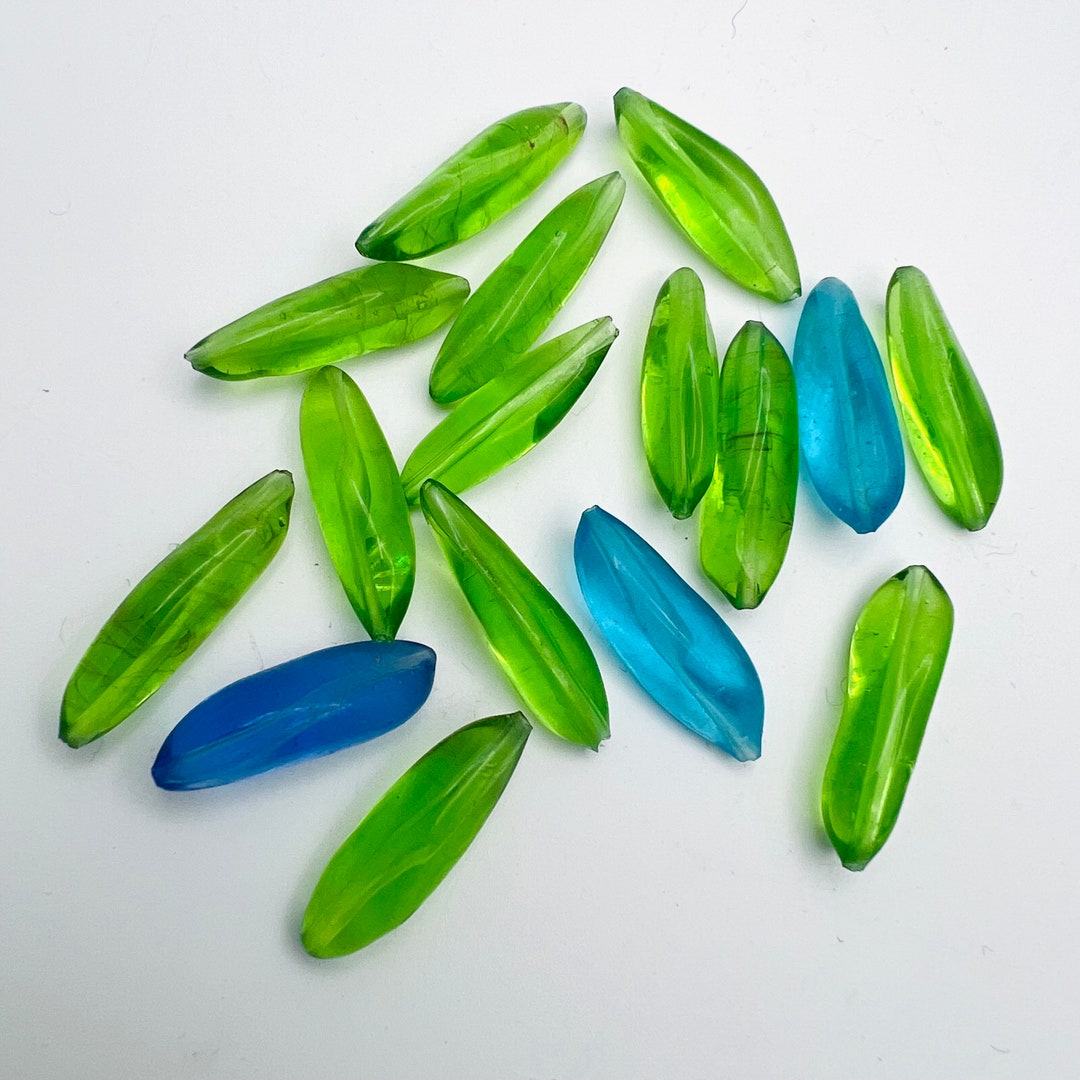 20 Gr Venetian Bead Mix, Vintage Murano Glass Beads, Mixed Color Spacer ...