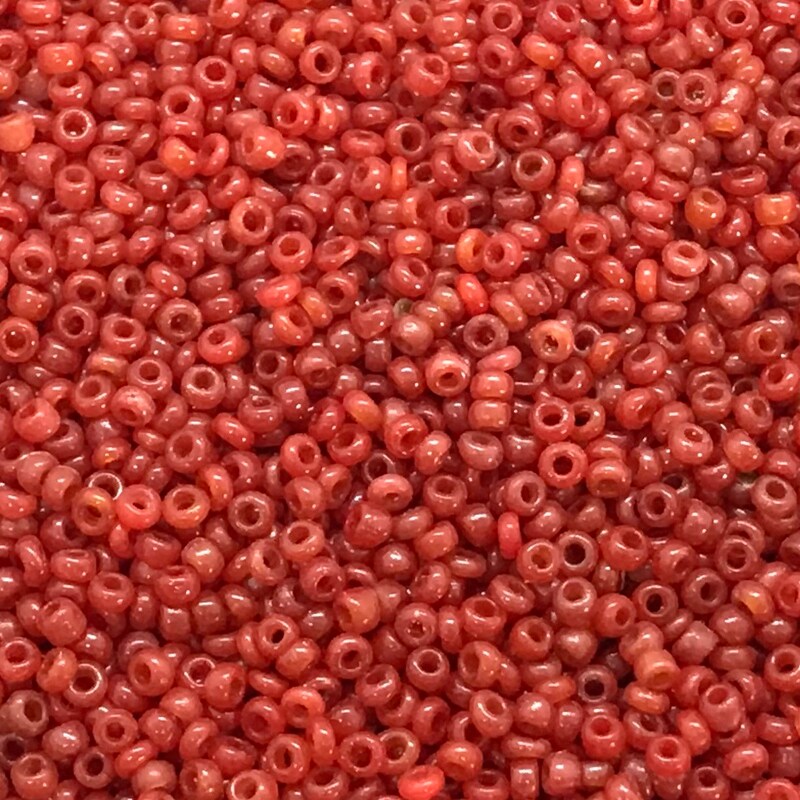 Red Seed Bead - Etsy