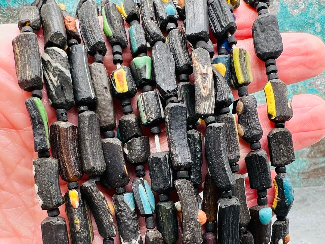 Ancient Islamic Beads Strand, Excavated Beads, Strand With Ancient ...