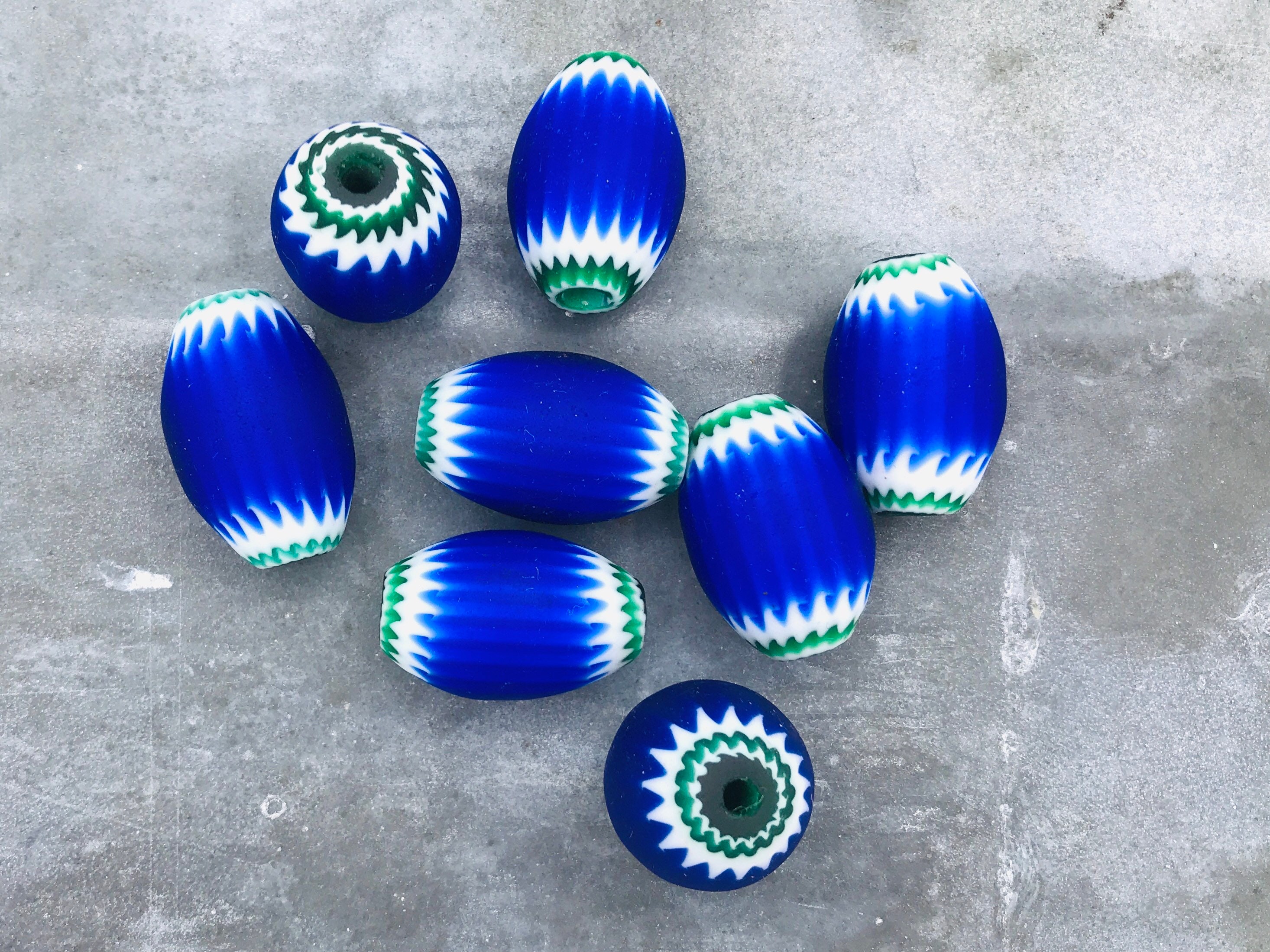 Rare Large Old Chevron Bead, 5-layer Chevron Bead, Rare Venetian ...