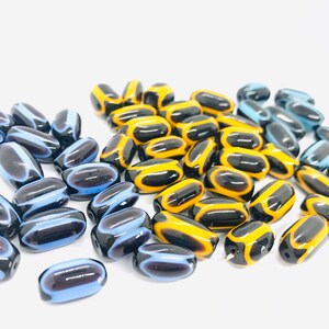 Rare Ercole Moretti Ground Chevron or Rosetta Bead Vintage | Etsy