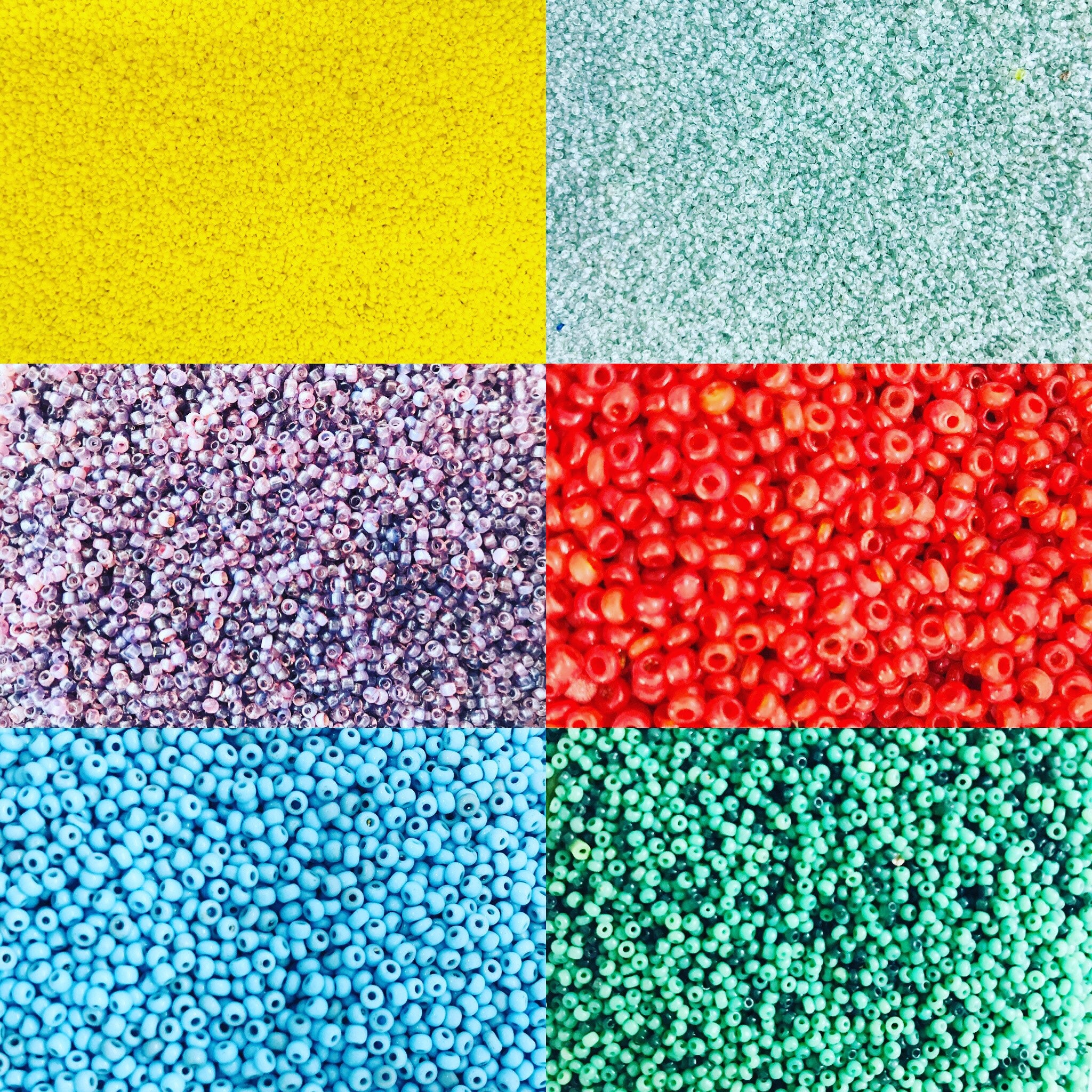 30 Gr Sample Old Venetian Seed Beads Vintage Murano Glass - Etsy