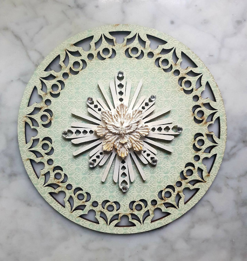Peace Dove Wall Decor, Holy Spirit Wall Plaque, Sacred Holy Spirit ...