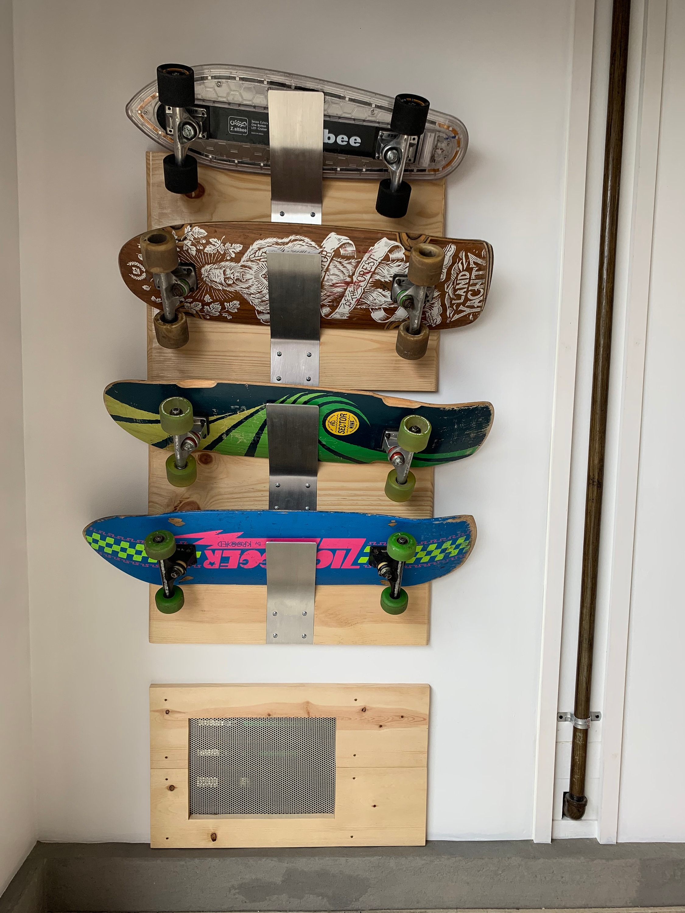 Skateboard Rack - Etsy