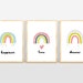 Rainbow Print, Rainbow Wall Art, Colorful Nursery Wall Art Prints, Baby ...