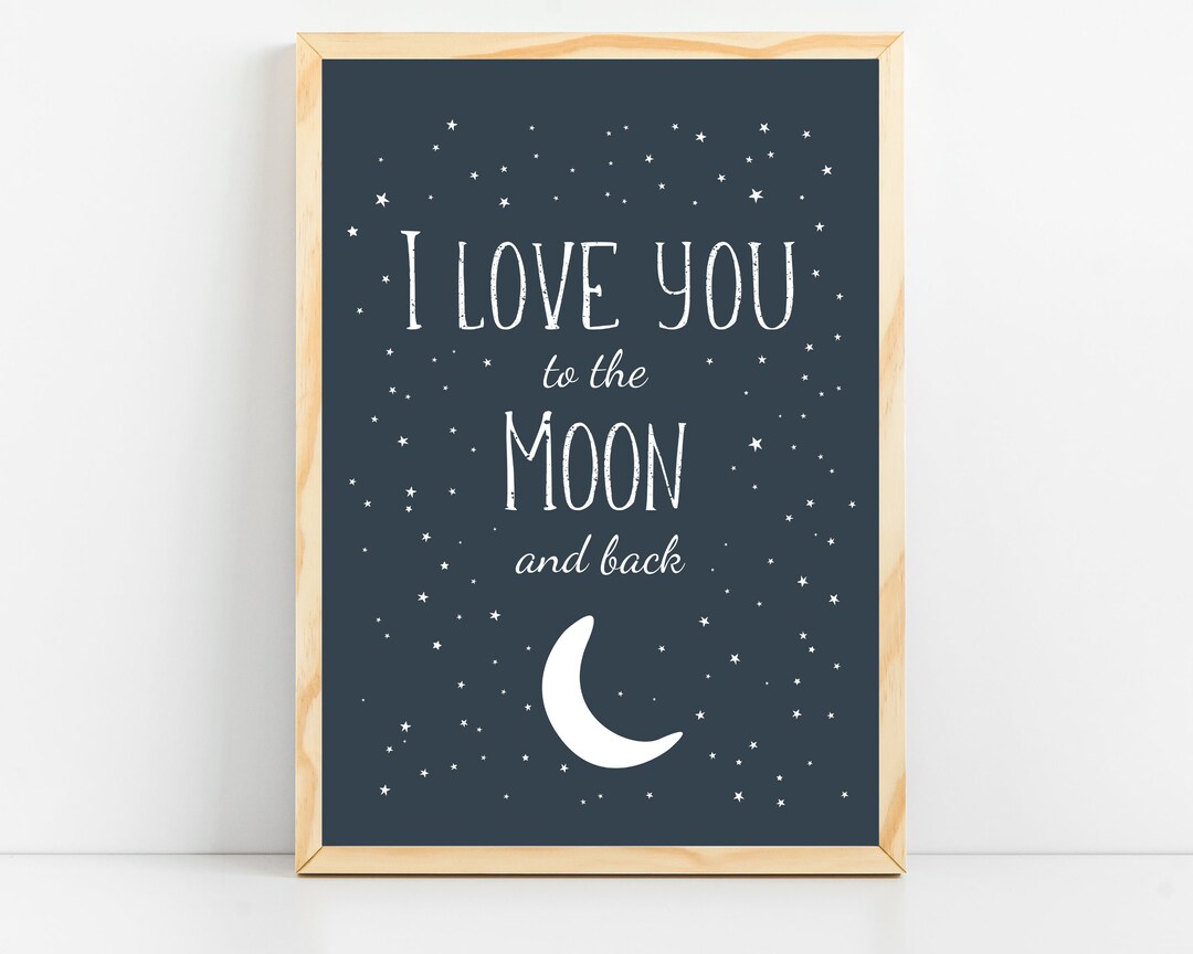 Space Nursery Print, Space Themed Nursery, Baby Boy Room Decor, Outer ...