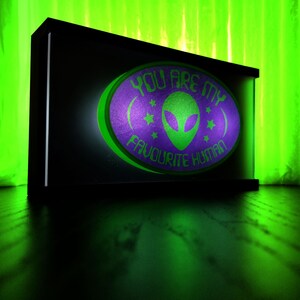Alien ROXBOX Night Light - UFO Light - Alien Sign - Extraterrestrial ...
