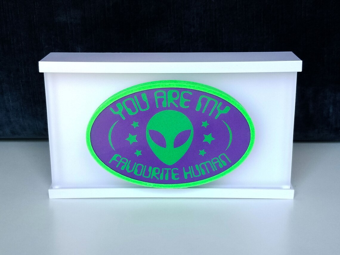Alien ROXBOX Night Light UFO Light Alien Sign | Etsy