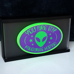 Alien ROXBOX Night Light - UFO Light - Alien Sign - Extraterrestrial ...