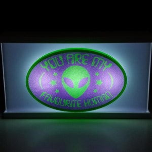 Alien ROXBOX Night Light - UFO Light - Alien Sign - Extraterrestrial ...