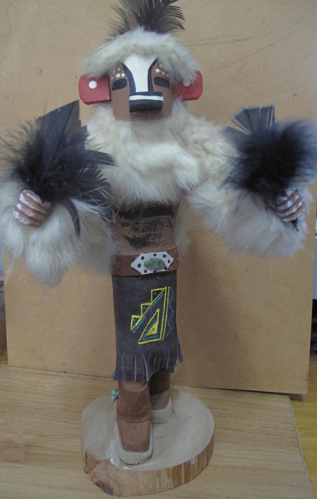 Vintage Early 80s "lizard" Kachina - Signed UB - Lizard VMT2 #402 492 ...