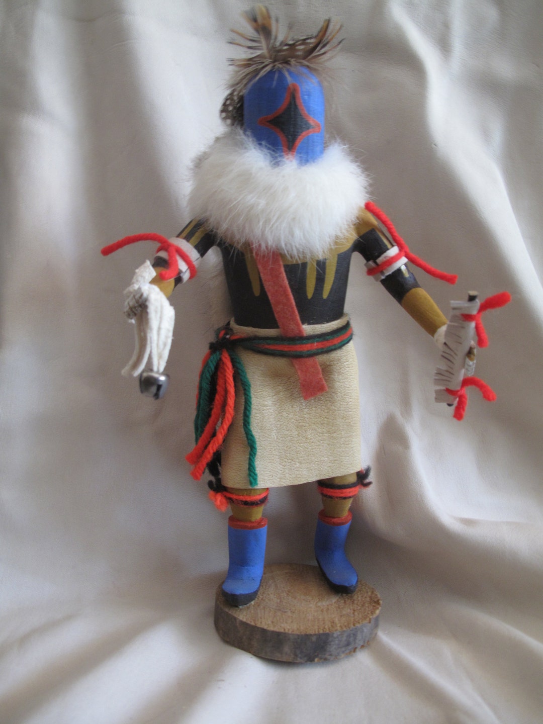 Vintage 1980s - Hopi "chasing Star" Kachina - Great Condition! / Signed ...