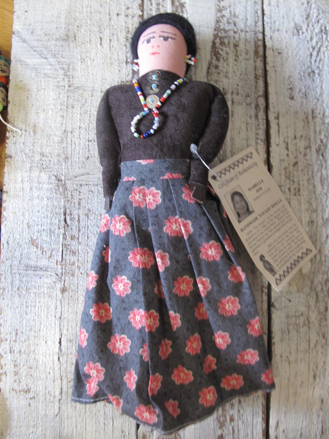 Navajo Doll - Beautiful Navajo Soft Doll in Traditional Navajo Velvet ...